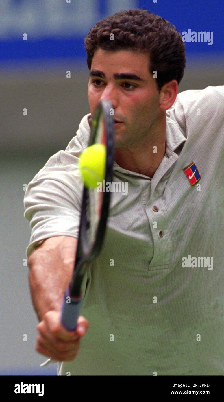 USA's Pete Sampras, Tampa, Florida in action during his second round ...