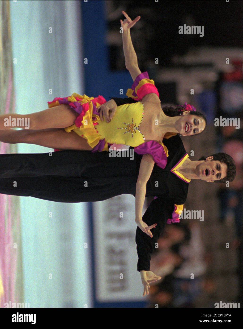 Elizabeth Punsalan and Jerod Swallow, both of Detroit, are the early ...