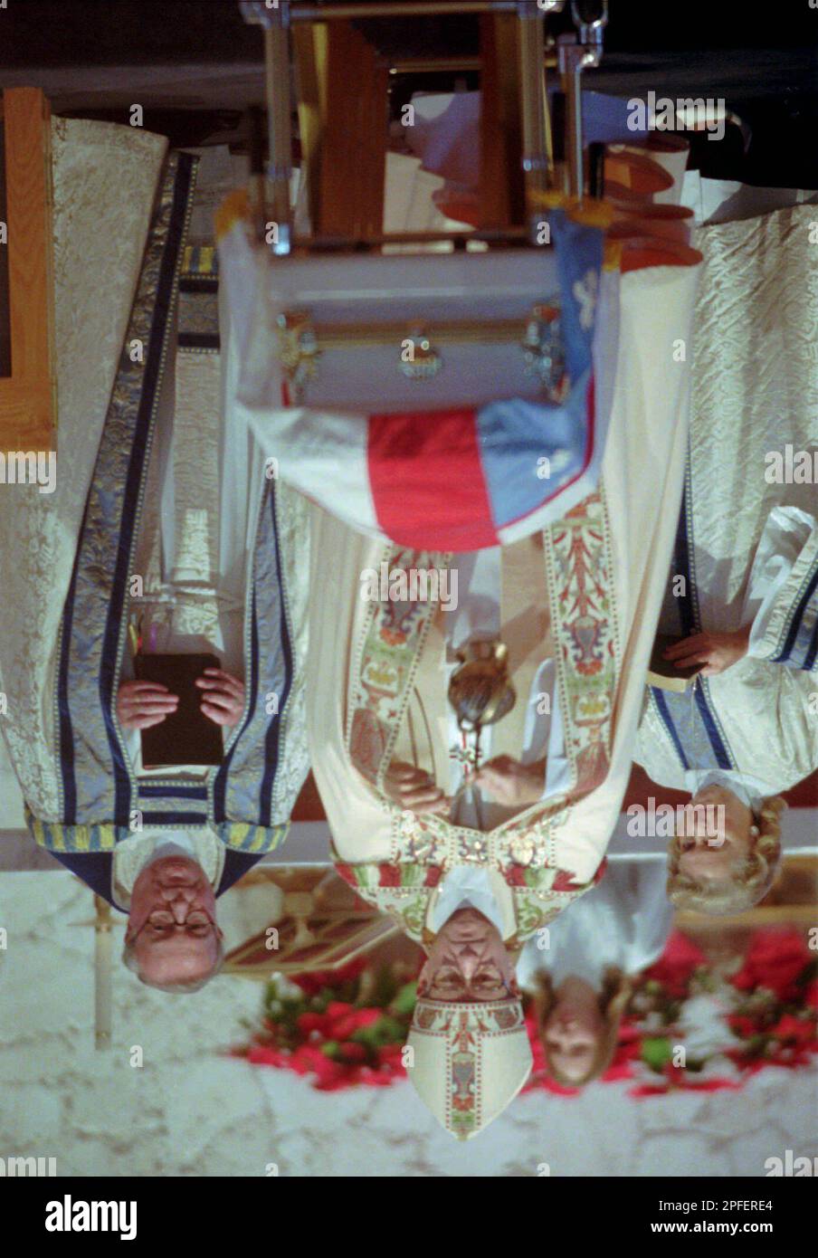 Jimmy Ryce's casket sits in St. Andrews Church during funeral services ...