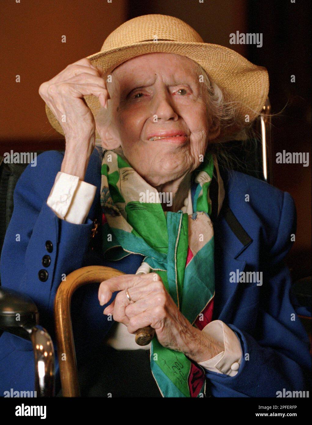 Grey Panthers founder Maggie Kuhn, pictured in a March 31, 1995, file ...