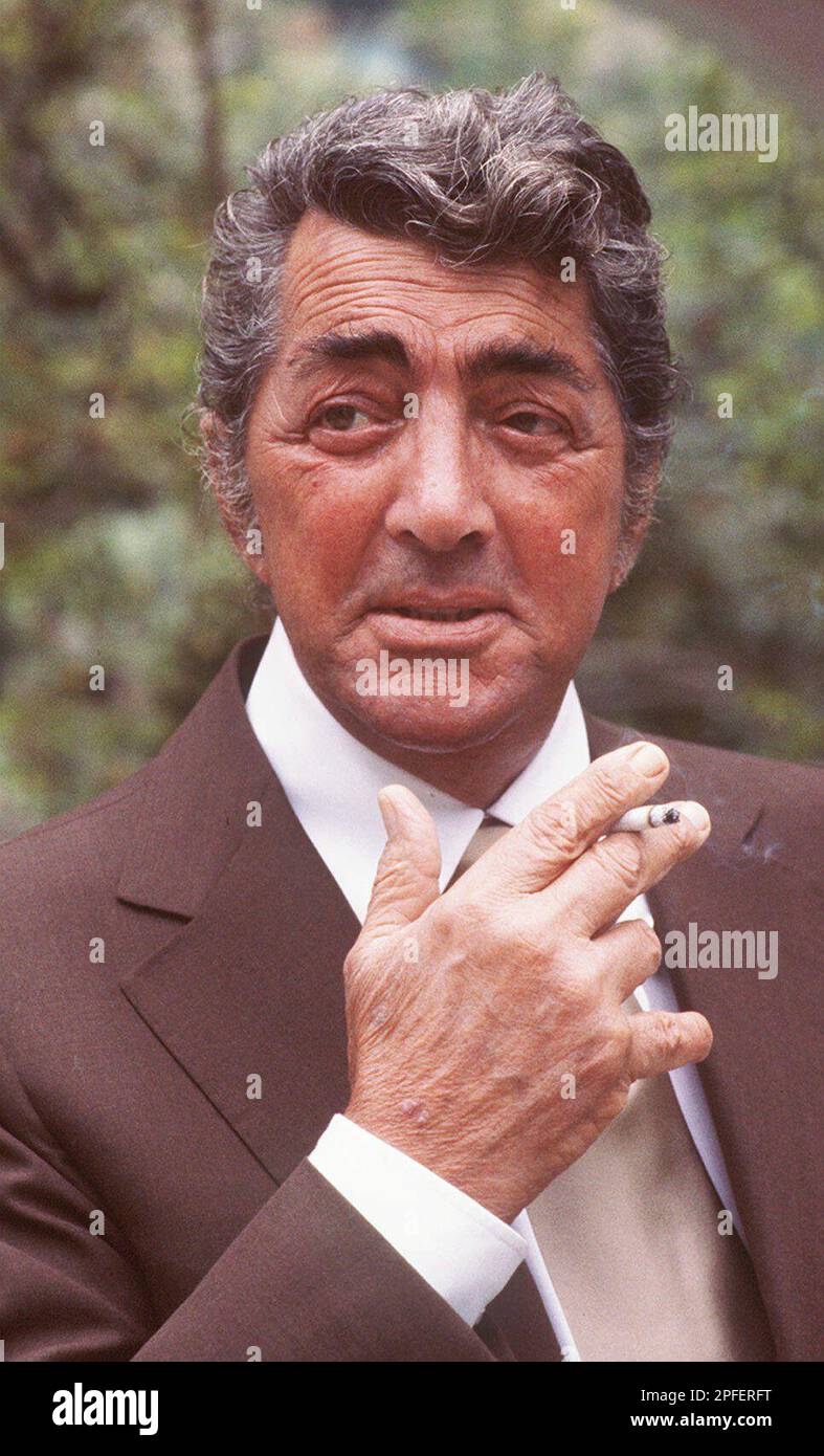 Dean Martin is shown in this 1980 photo. The singer died at his Beverly ...