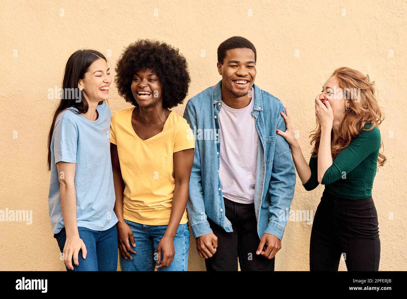 Different people having fun hi-res stock photography and images - Alamy