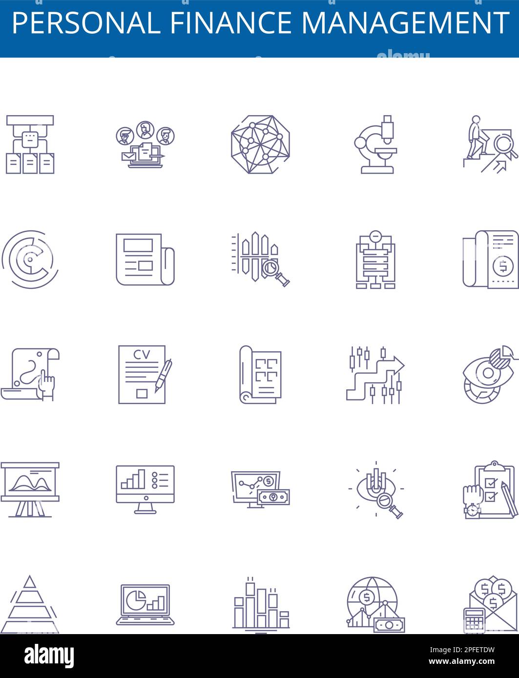 Ai planning icons Stock Vector Images - Alamy