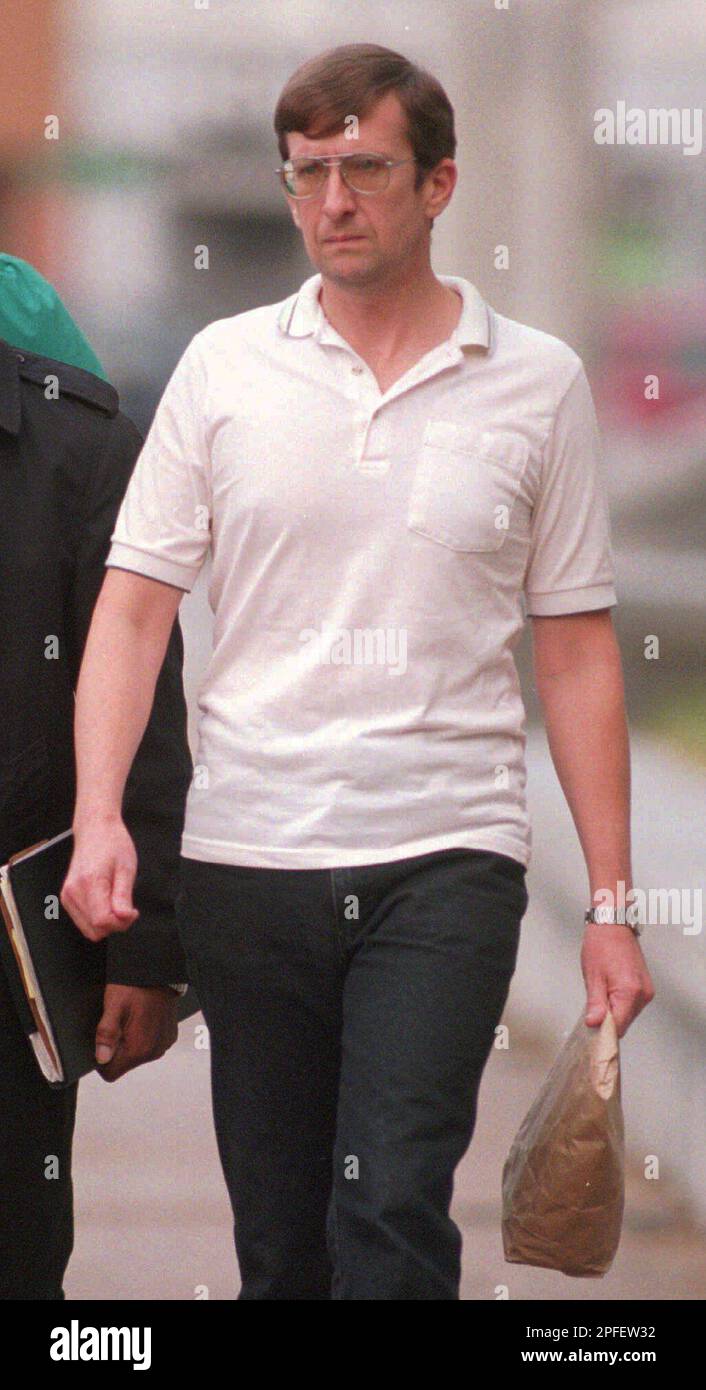 Air Force Maj. Lester Keith Haney leaves the Federal courthouse Monday ...