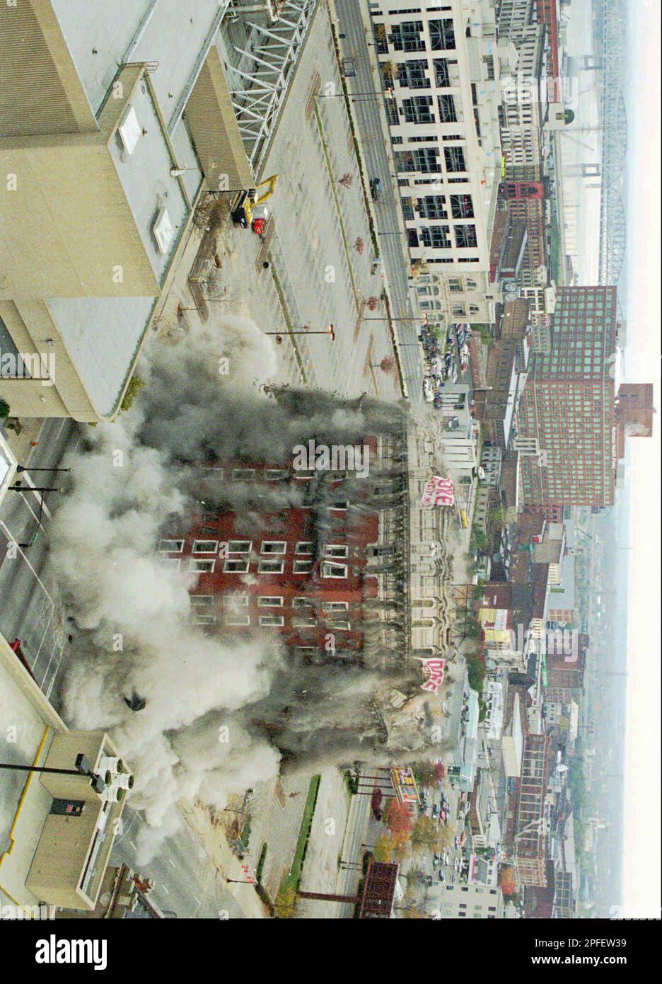 The Milner Hotel, built in 1911 comes to a crashing end following it's ...