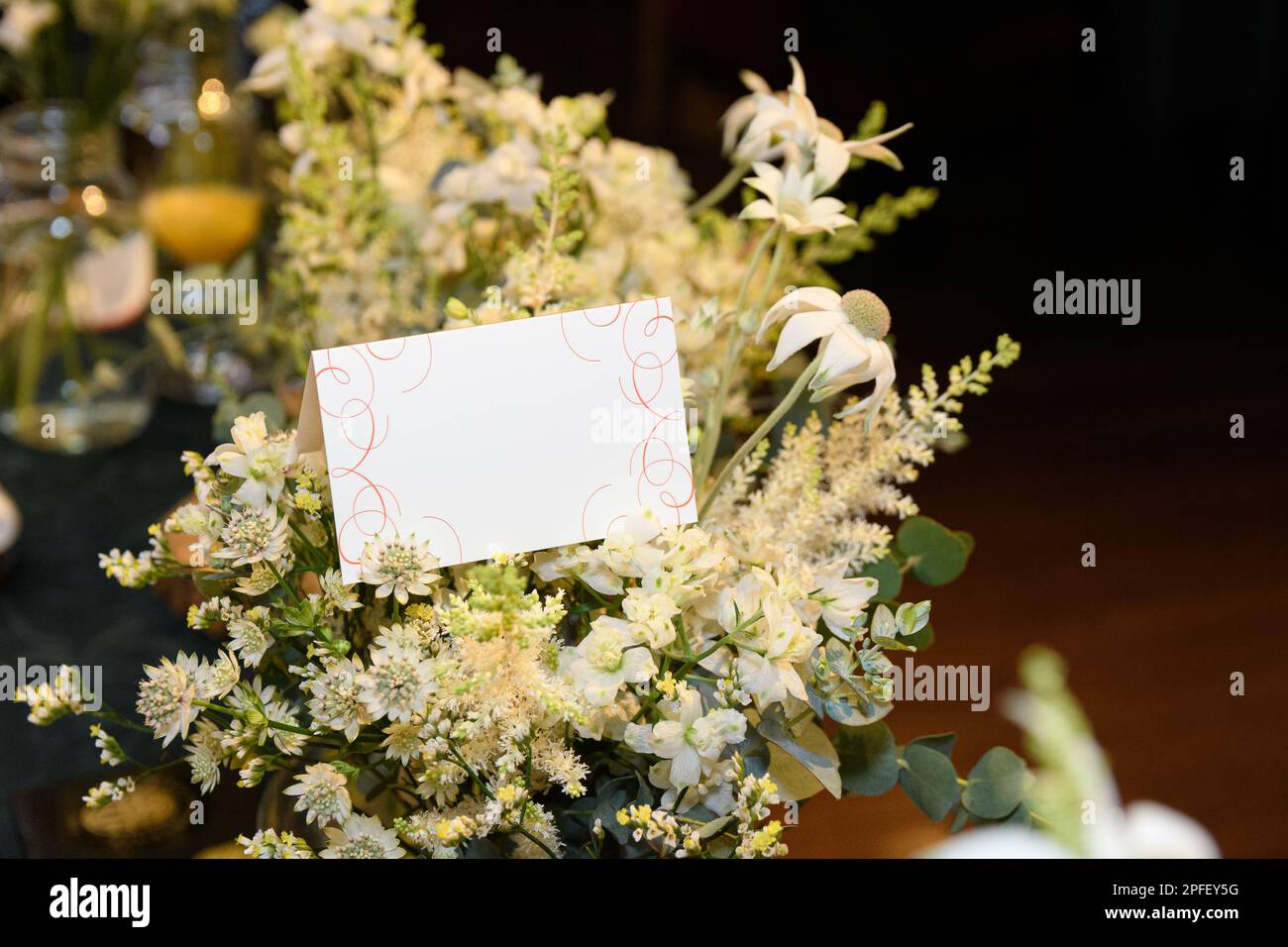 Empty invitation card hi-res stock photography and images - Alamy