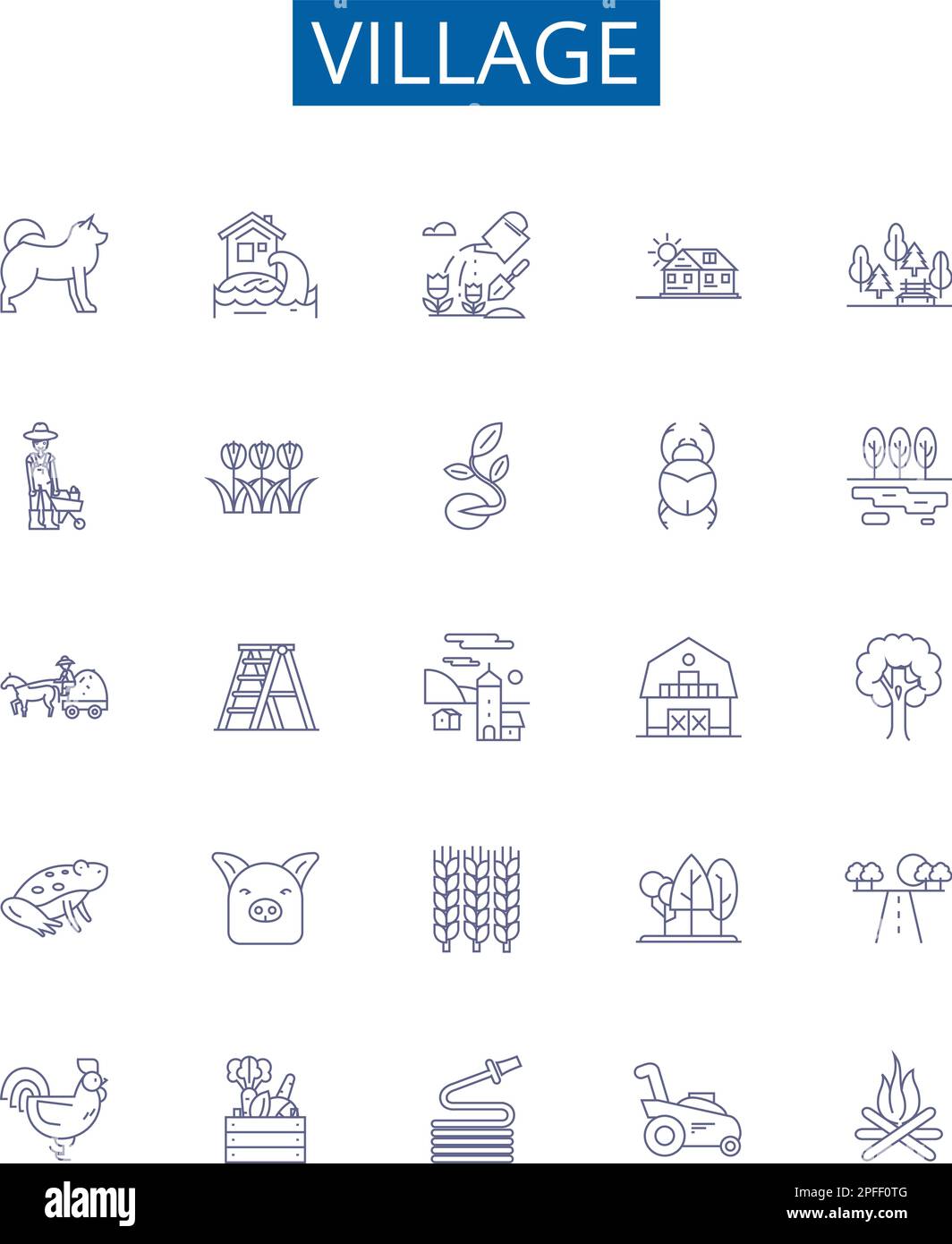 Smallhold Stock Vector Images - Alamy