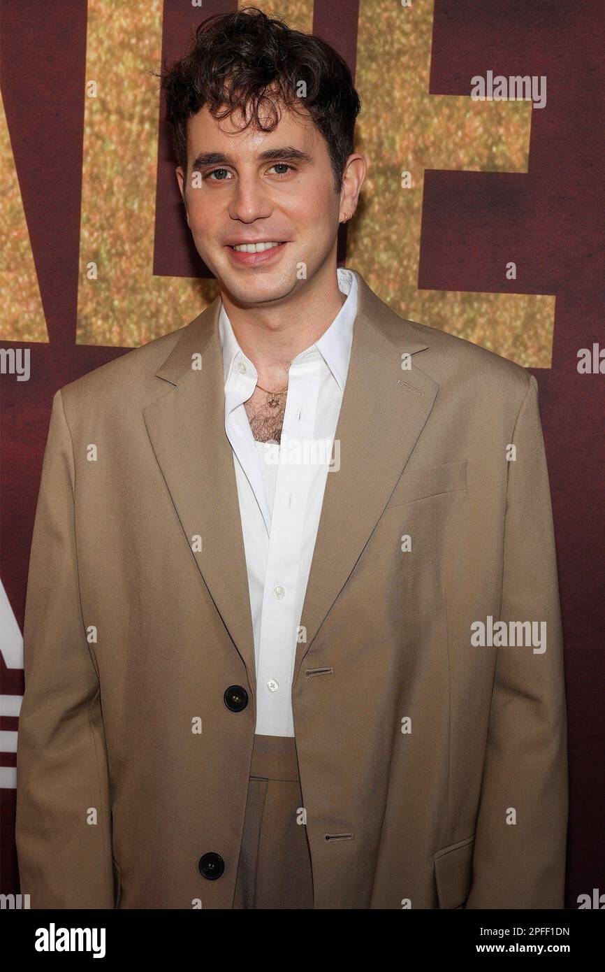 New York, NY, USA. 16th Mar, 2023. Ben Platt at arrivals for PARADE ...