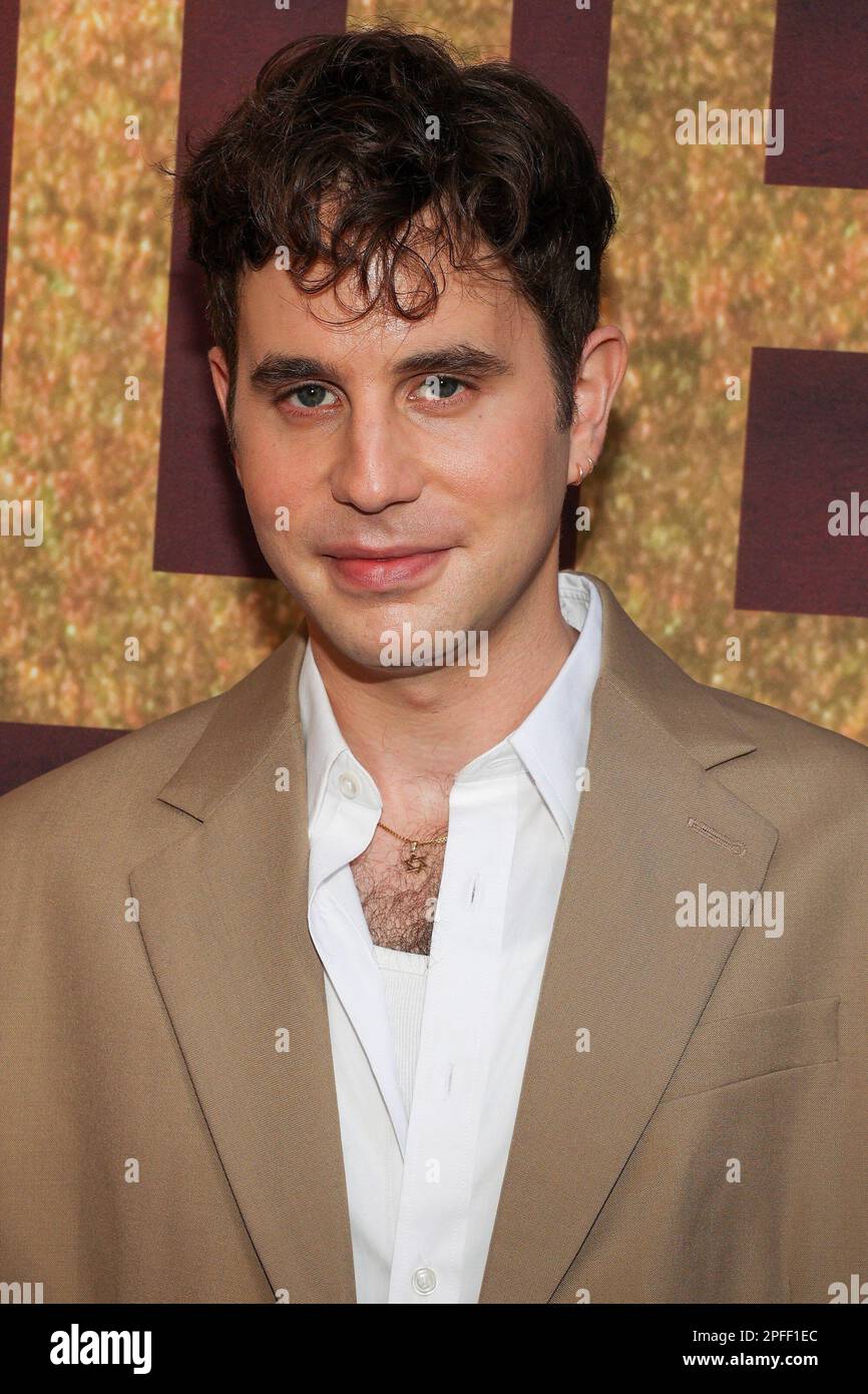 New York, NY, USA. 16th Mar, 2023. Ben Platt at arrivals for PARADE ...