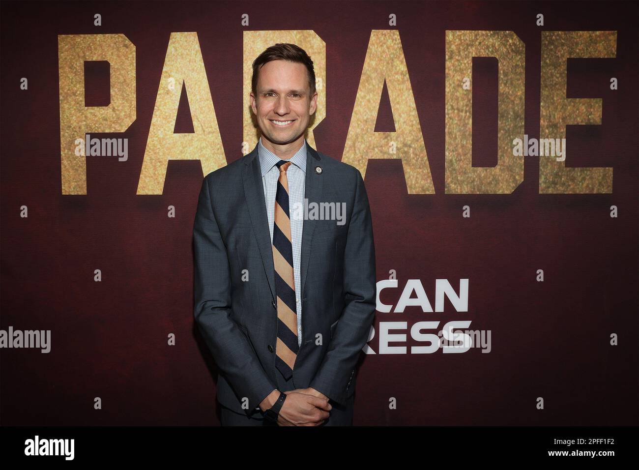 New York, NY, USA. 16th Mar, 2023. Erik Bottcher at arrivals for PARADE ...