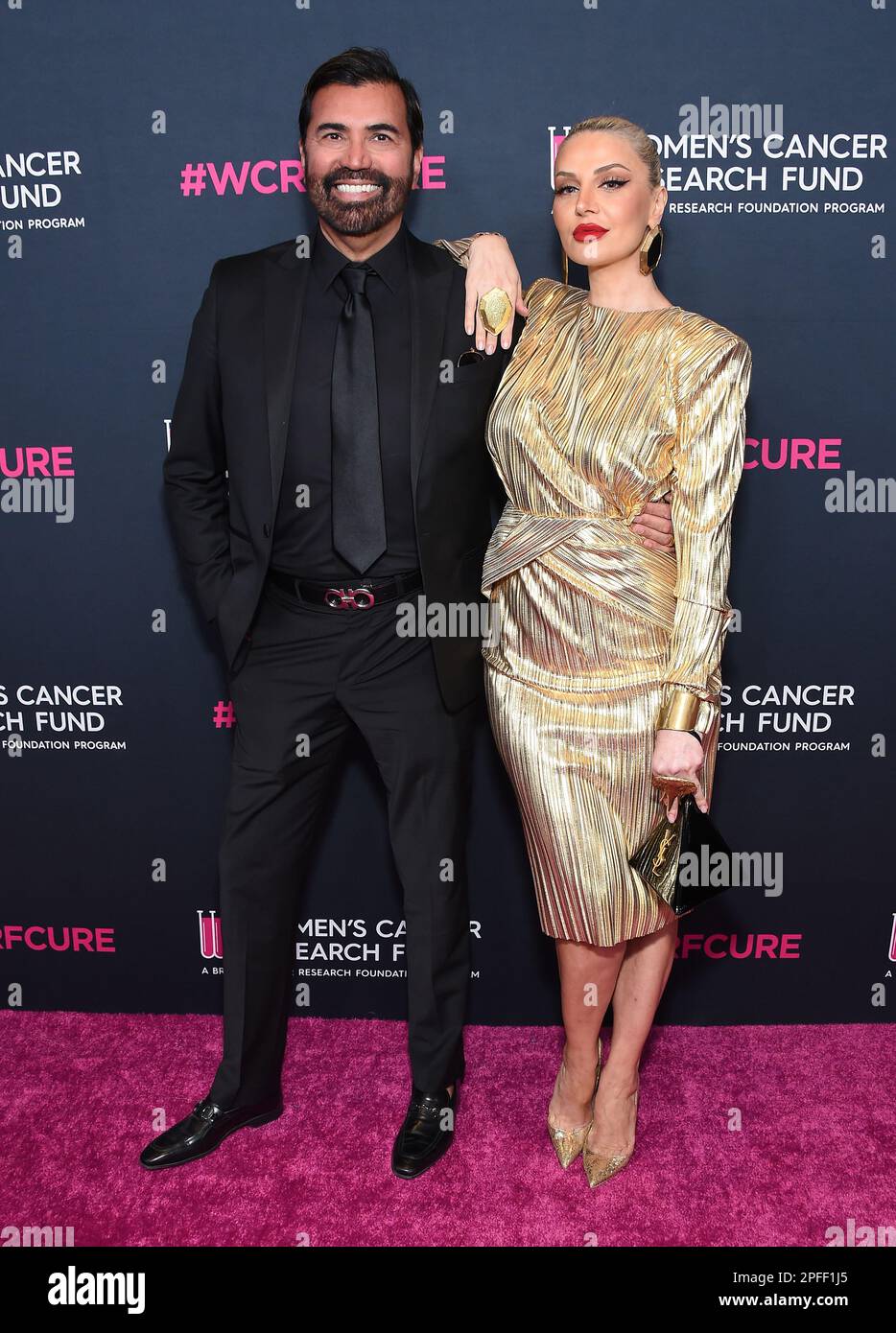 Beverly Hills, CA. 16/03/2023, Luigi Irauzqui and Zara Alexandrova ...