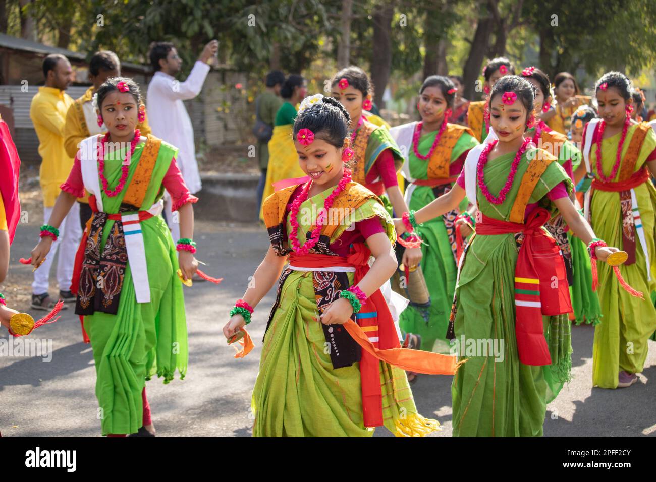 Bolpur, Shantiniketan, West Bengal, India-7th March 2023: number of ...