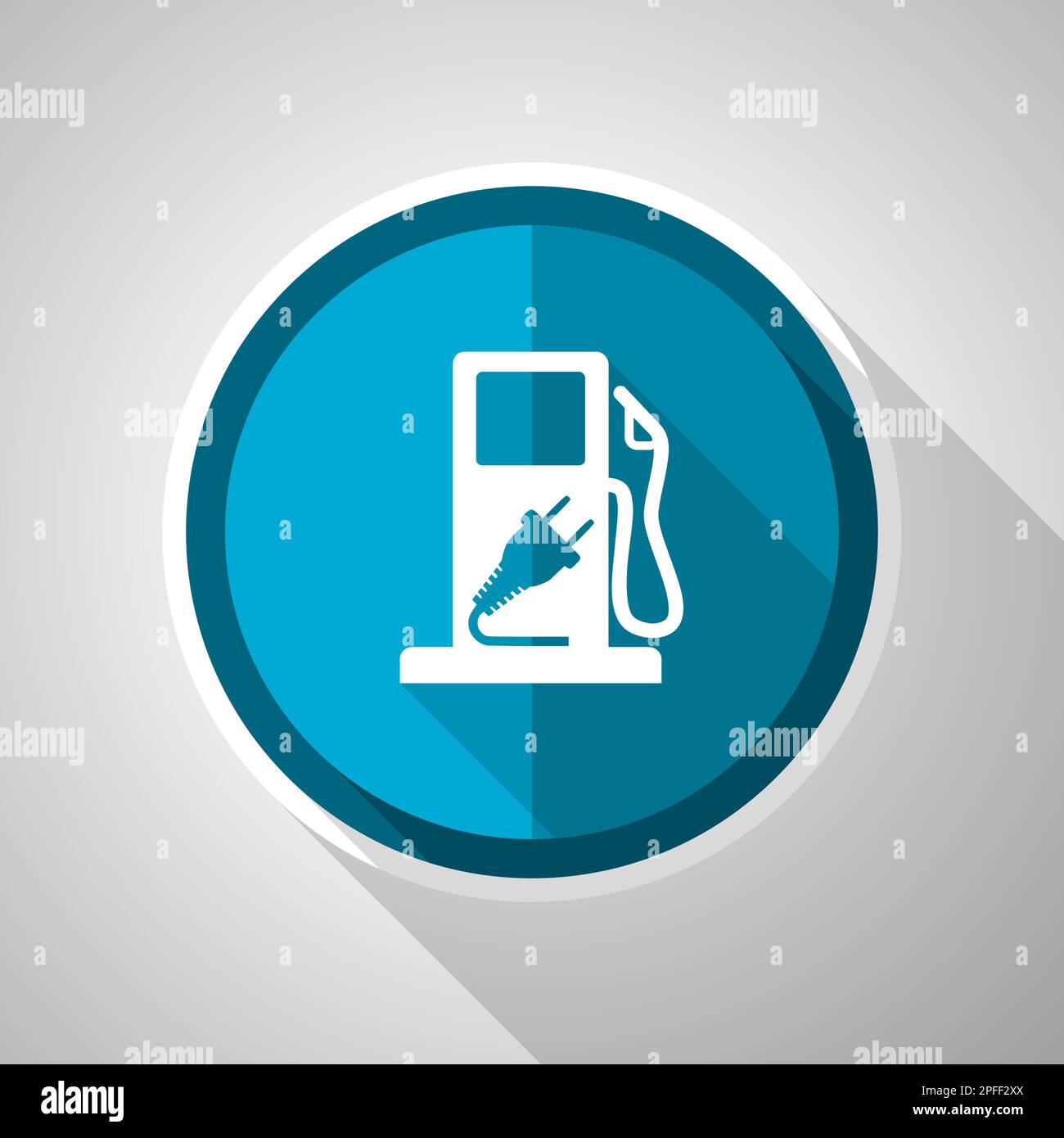 Hybrid engine icon flat Stock Vector Images - Alamy