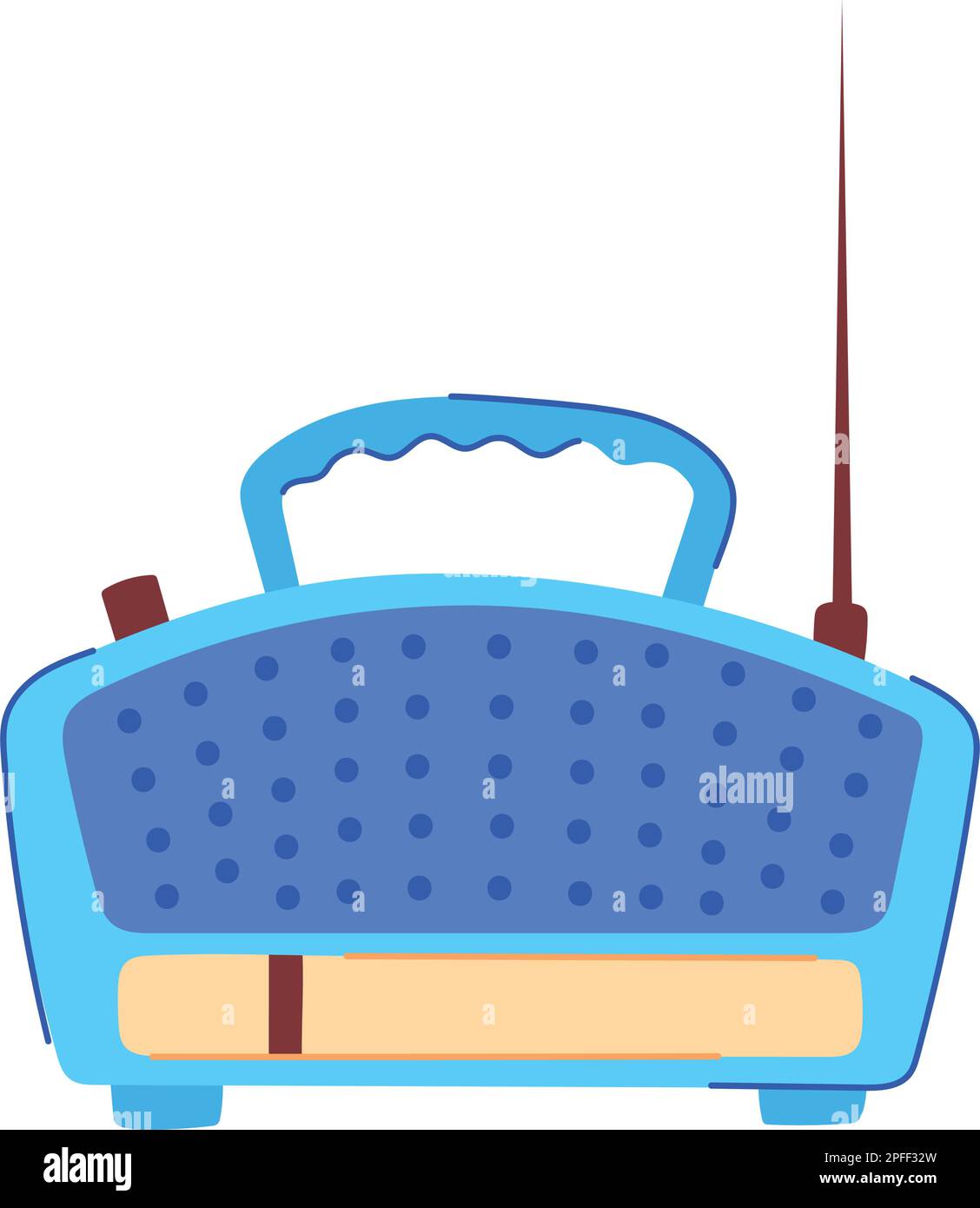 fm radio sound cartoon vector illustration Stock Vector Image & Art - Alamy