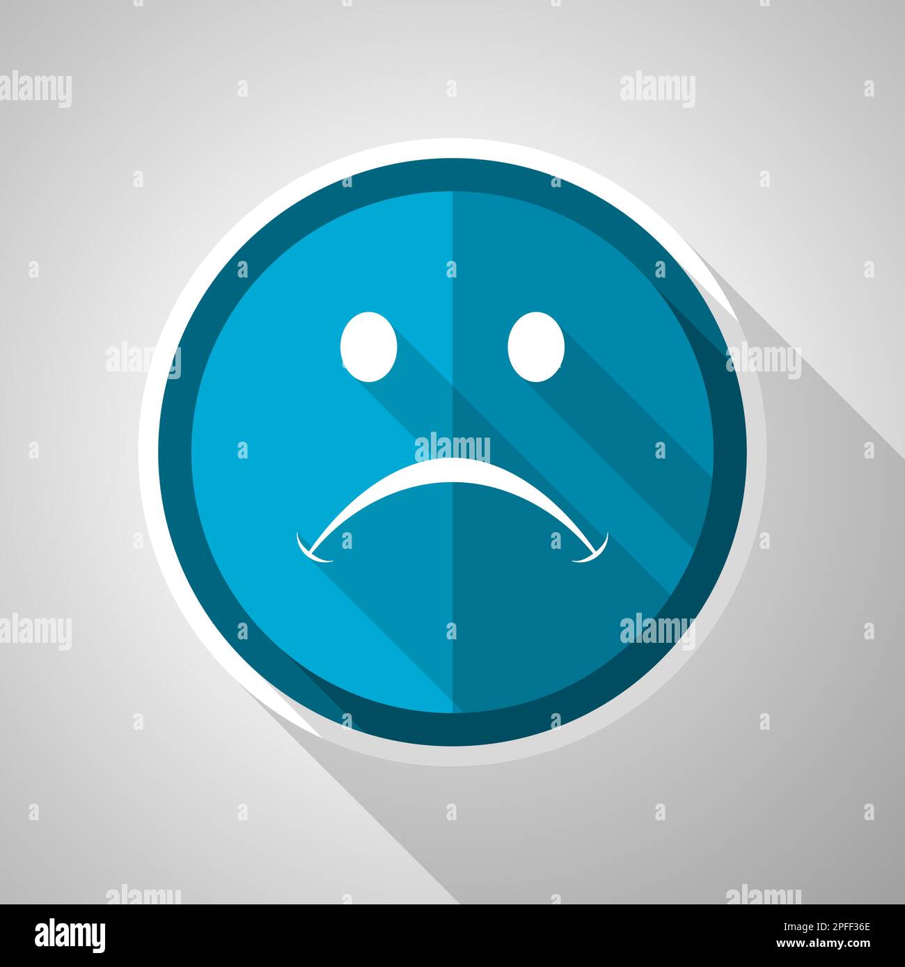 Cancel blue flat design Stock Vector Images - Alamy