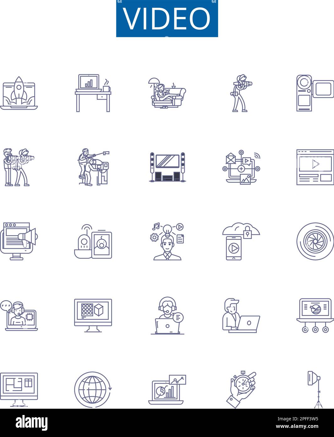 Film animation sequence Stock Vector Images - Alamy