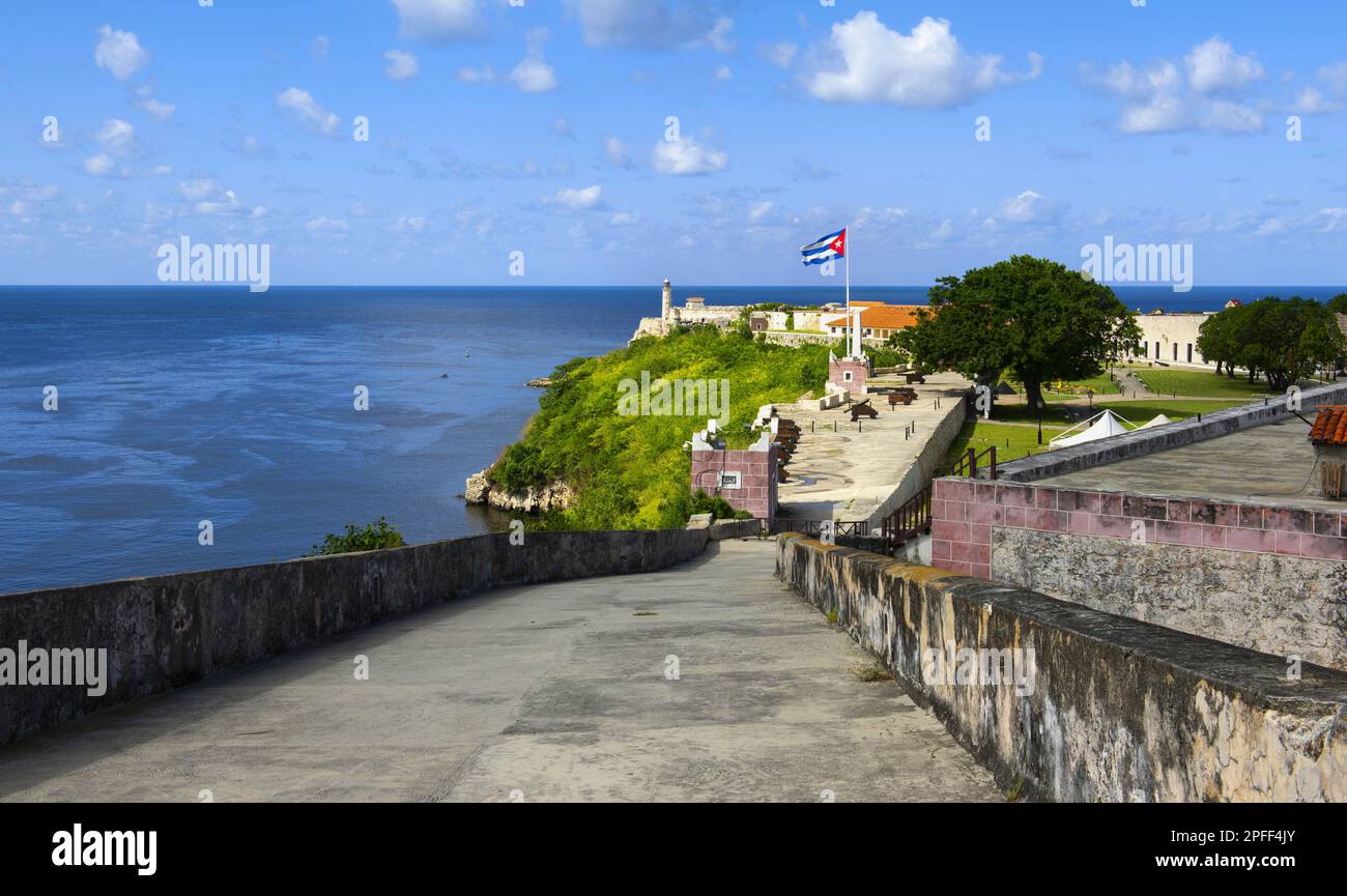 Fort of Saint Charles in Havana, Cuba Stock Photo - Alamy