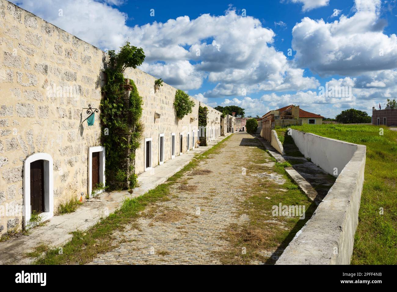 Fort of Saint Charles in Havana, Cuba Stock Photo - Alamy