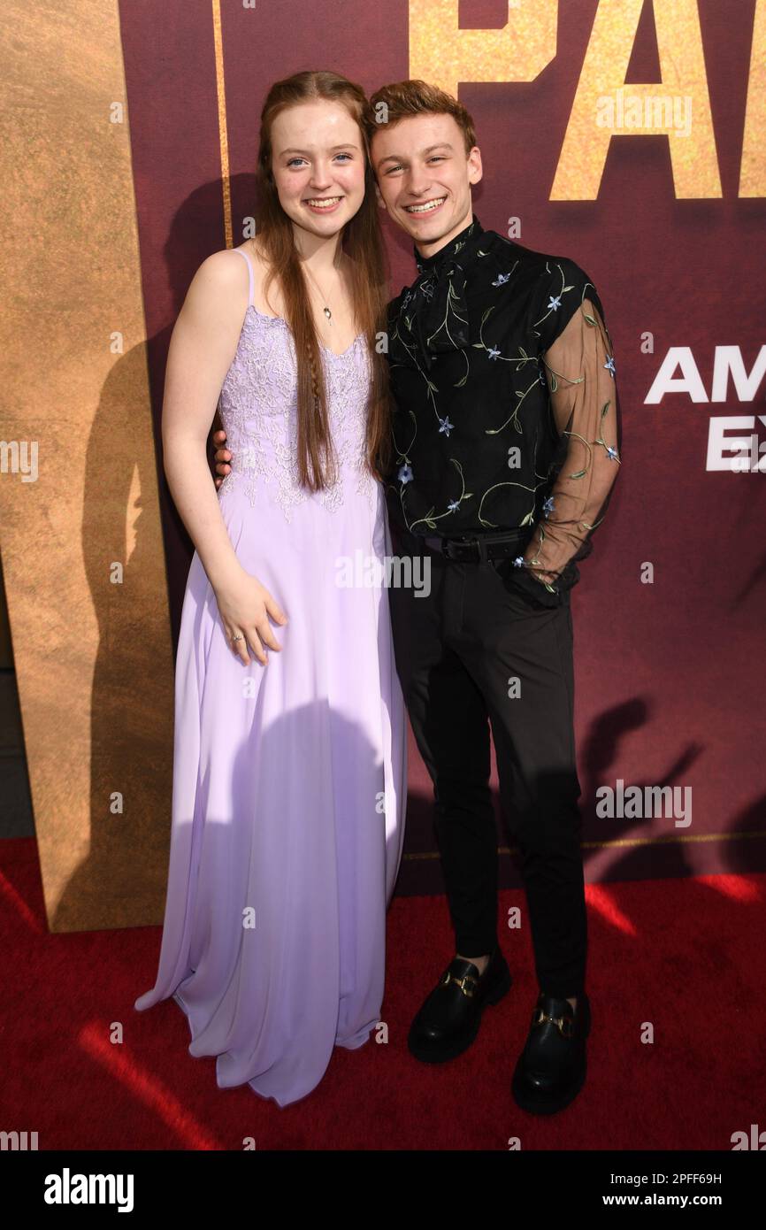 New York, USA. 16th Mar, 2023. Erin Rose Doyle and Jake Pendersen ...