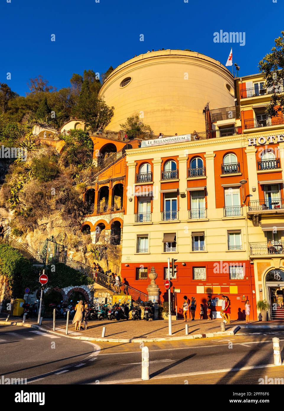 Castle hill nice tour bellanda hi-res stock photography and images - Alamy