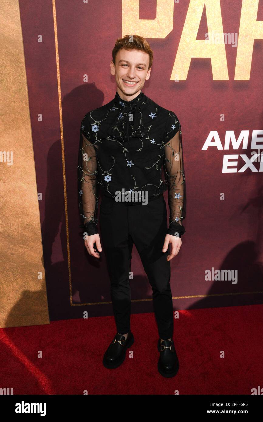 New York, USA. 16th Mar, 2023. Jake Pendersen attends the 'Parade ...