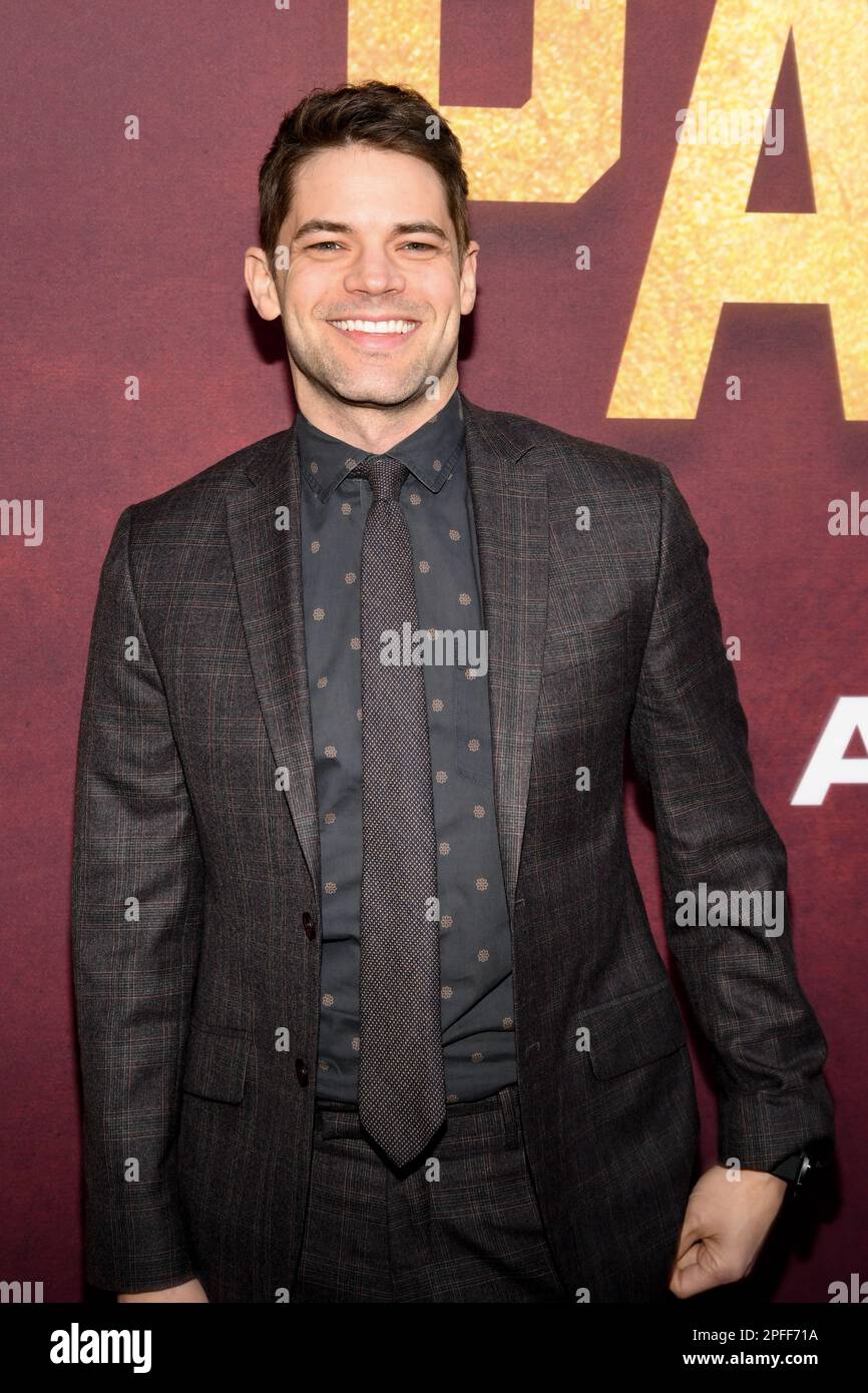 New York, USA. 16th Mar, 2023. Jeremy Jordan attends the 'Parade ...