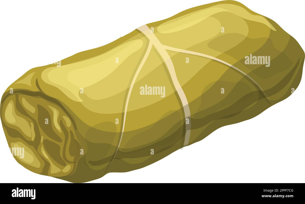 dolma cuisine food cartoon vector illustration Stock Vector Image & Art ...