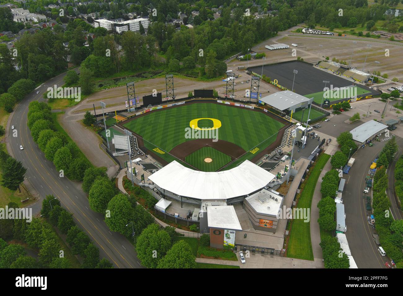 Ore pk park home of oregon ducks baseball team hi-res stock photography ...