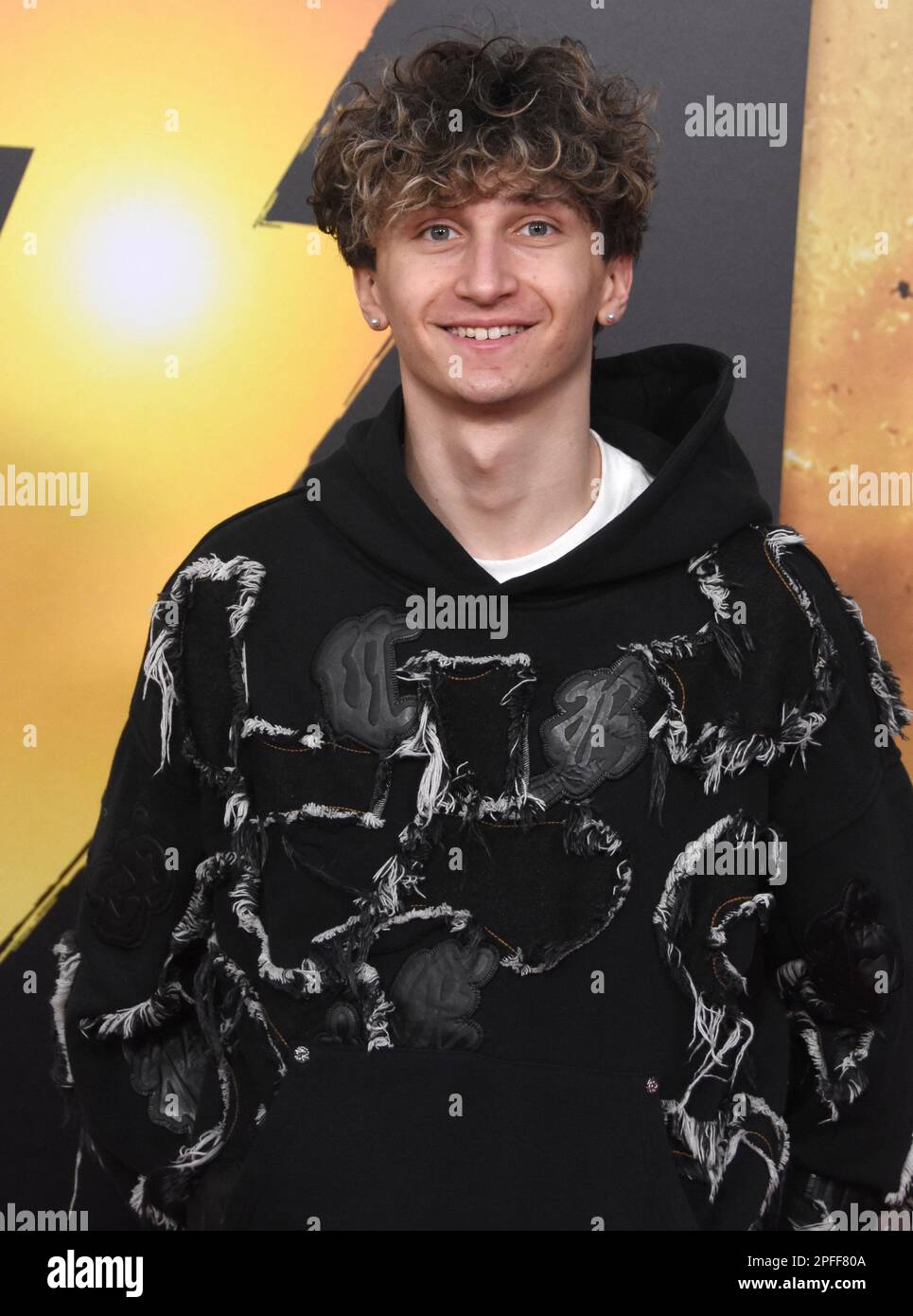 Los Angeles, California, USA 14th March 2023 Actor/Dancer Reif Harrison ...