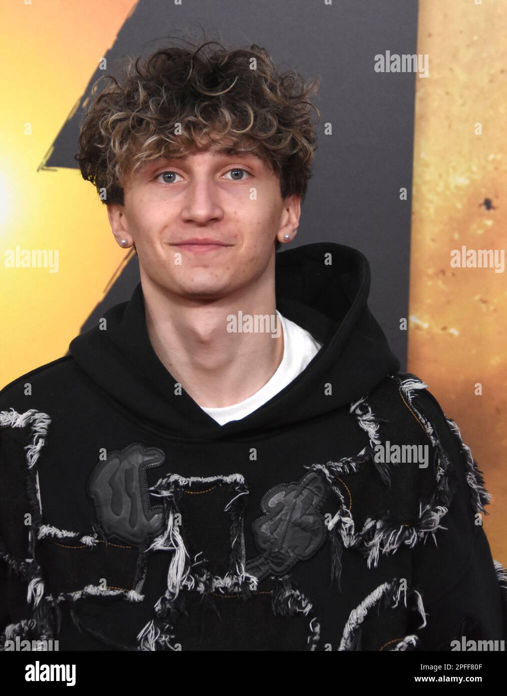 Los Angeles, California, USA 14th March 2023 Actor/Dancer Reif Harrison ...