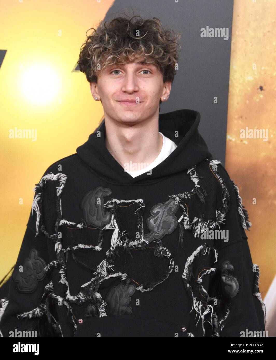 Los Angeles, California, USA 14th March 2023 Actor/Dancer Reif Harrison ...