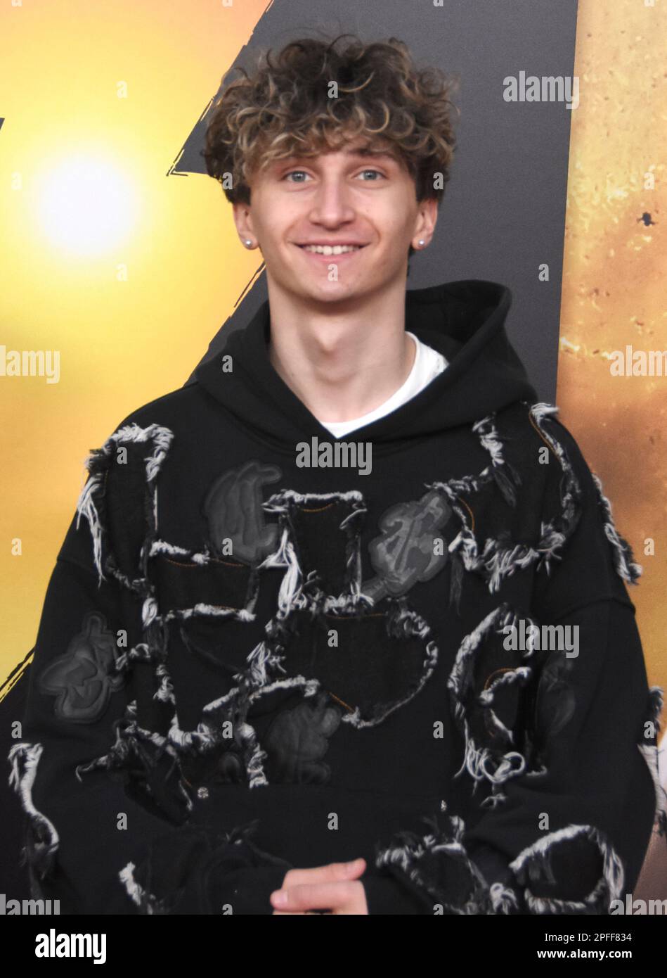 Los Angeles, California, USA 14th March 2023 Actor/Dancer Reif Harrison ...