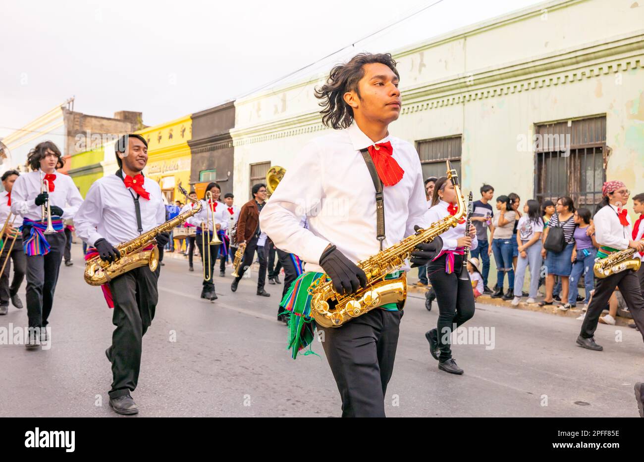 Matamoros, Tamaulipas, Mexico - February 25, 2023: Fiestas Mexicanas ...