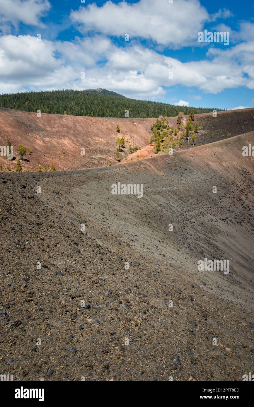Breathtaking stunning volcanic landscape features hi-res stock ...