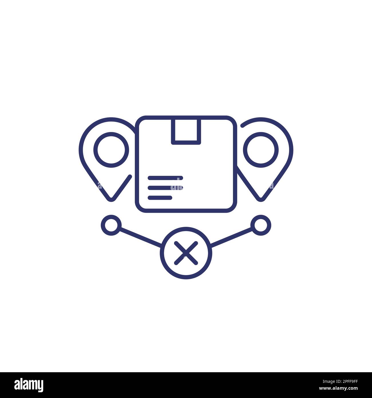 Delivery problem Stock Vector Images - Alamy