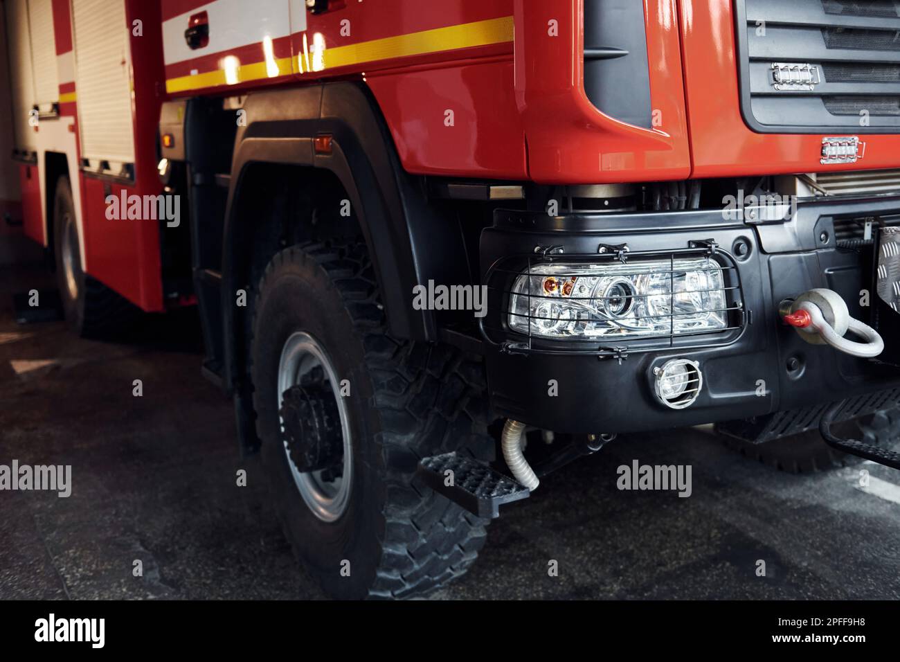 Front close up view fire engine hi-res stock photography and images - Alamy