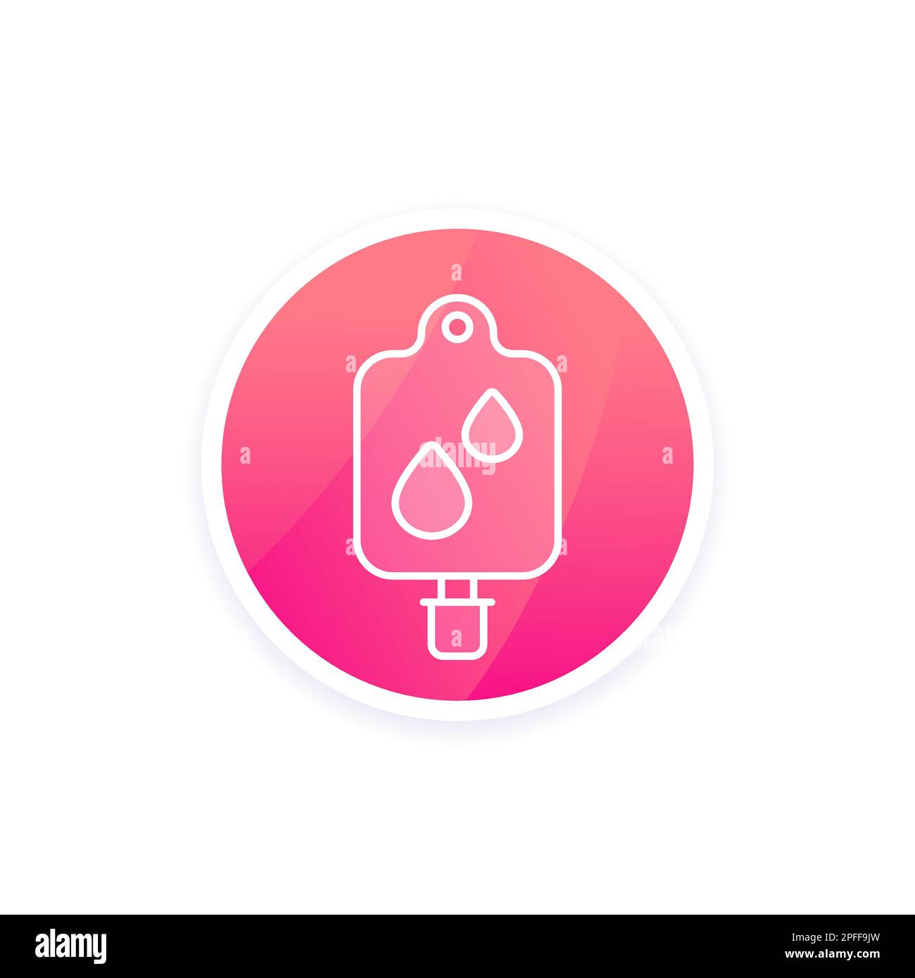 iv bag or drip icon, vector Stock Vector Image & Art - Alamy