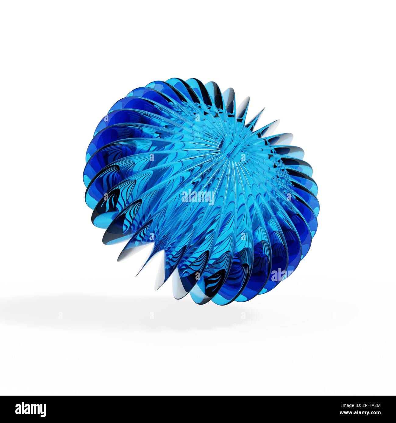 fancy trendy 3d deco geometric objet object isolated in white ...