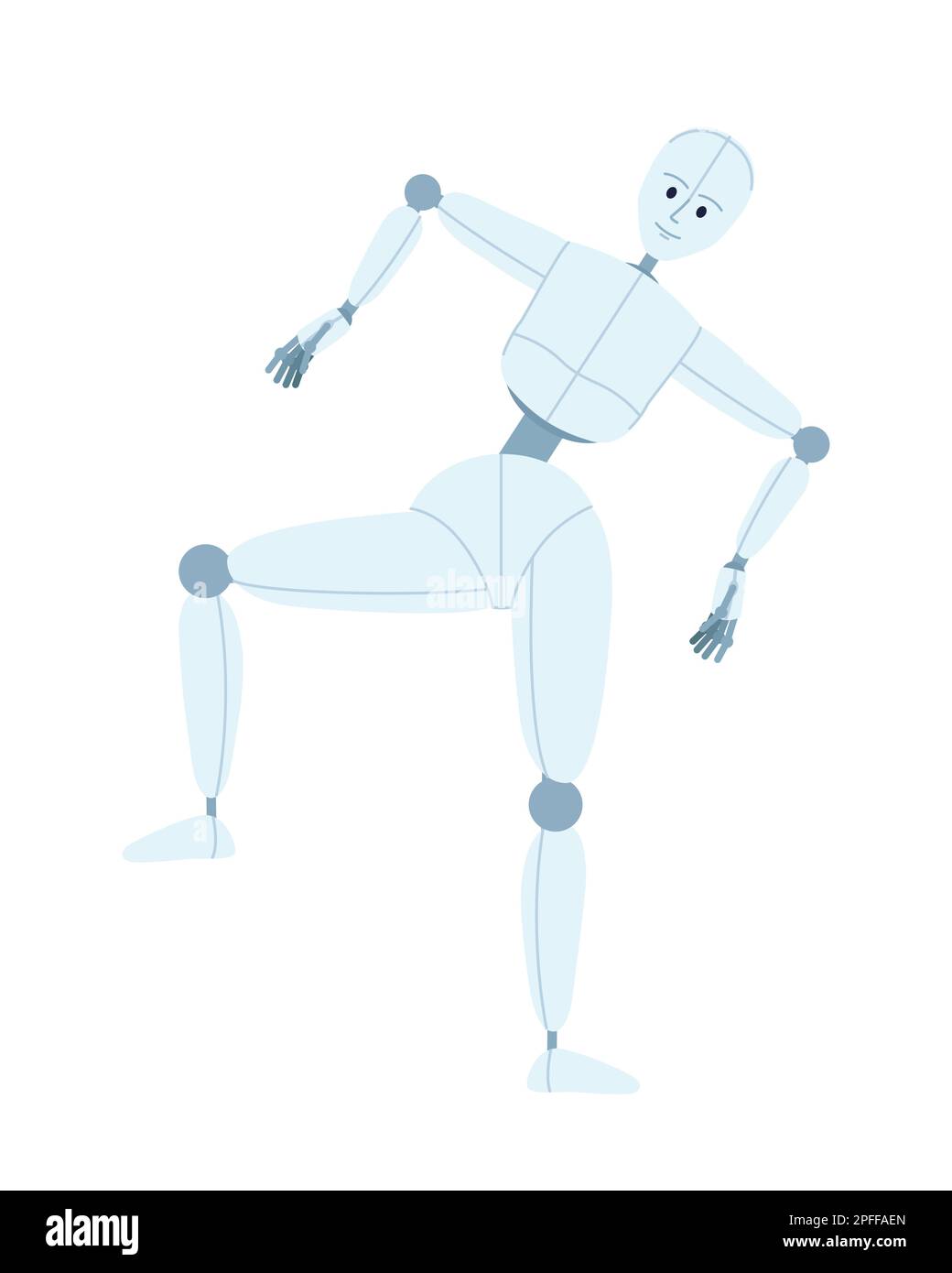 Balancing robot Stock Vector Images - Alamy