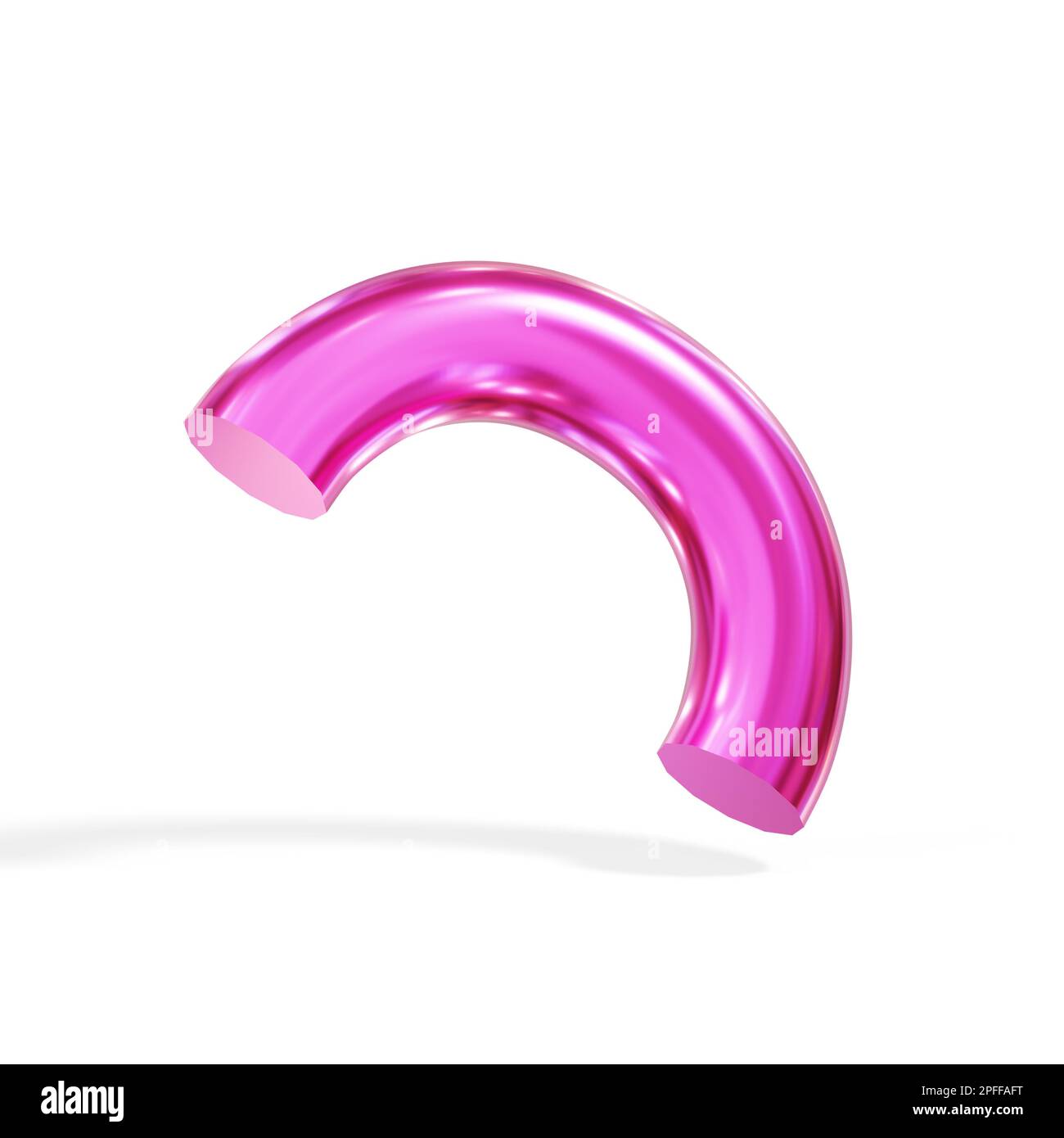 fancy trendy 3d deco geometric objet object isolated in white ...
