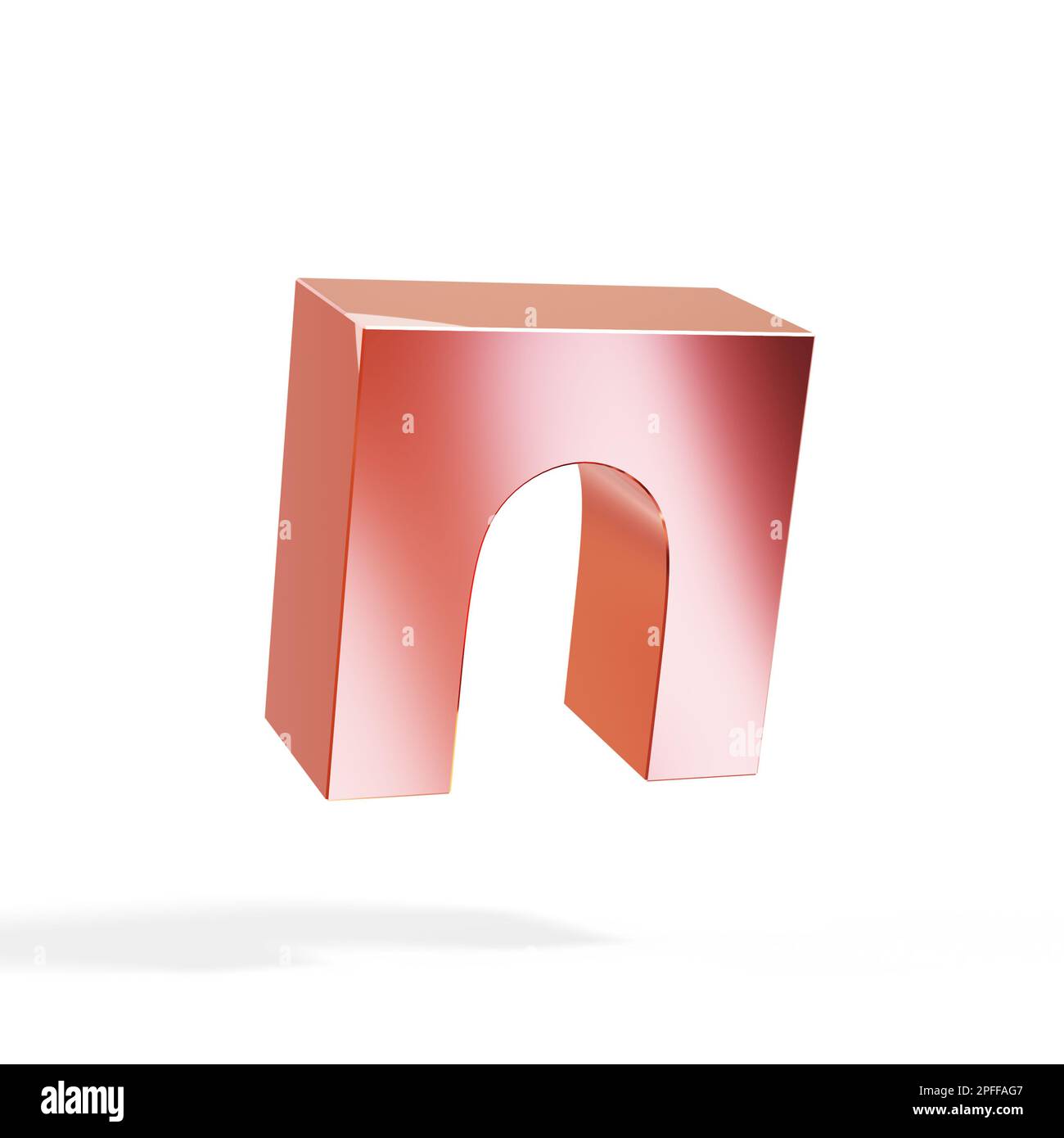 fancy trendy 3d deco geometric objet object isolated in white ...
