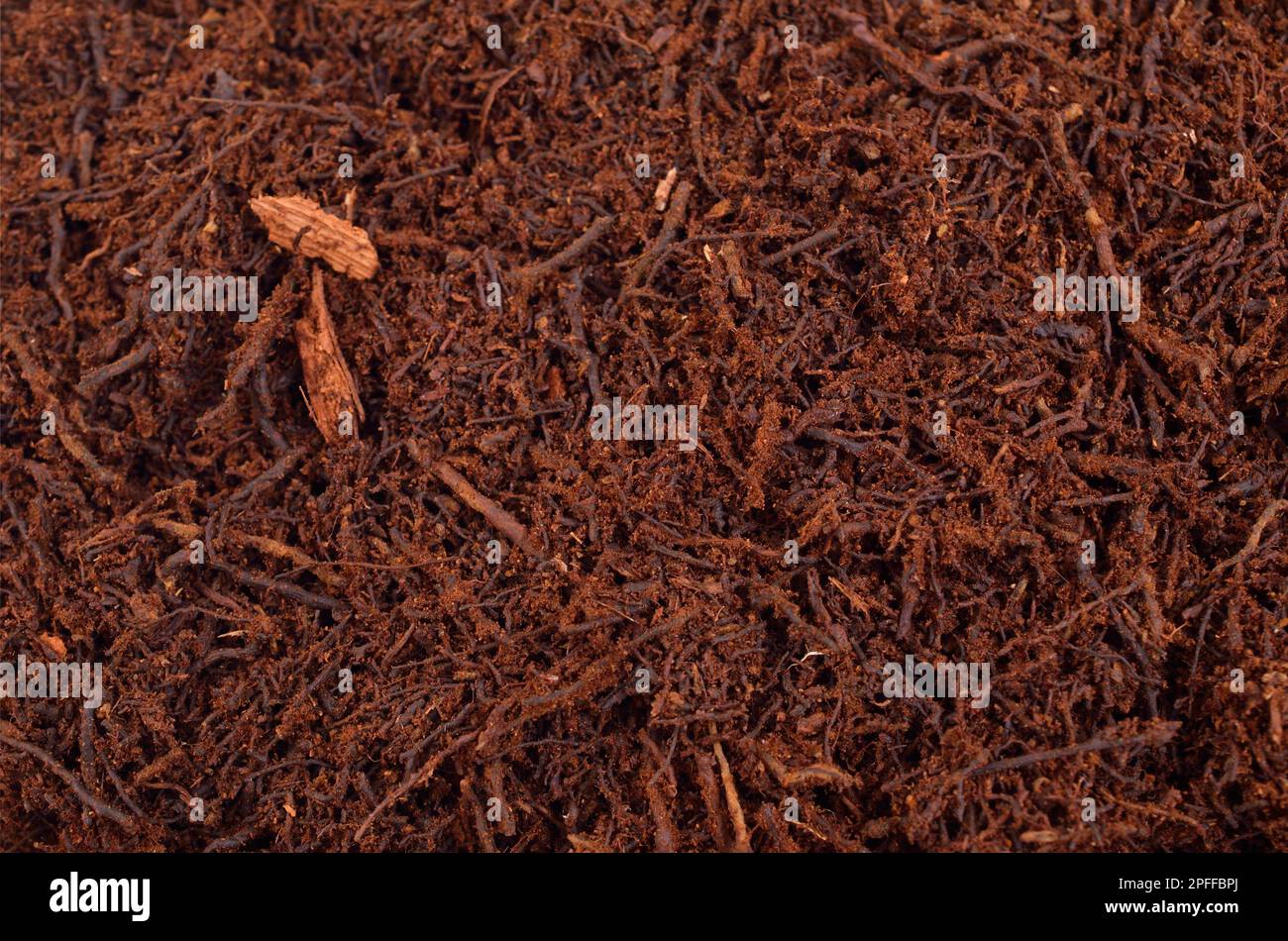 Heep of Fern root Compost substrate. Background Stock Photo - Alamy