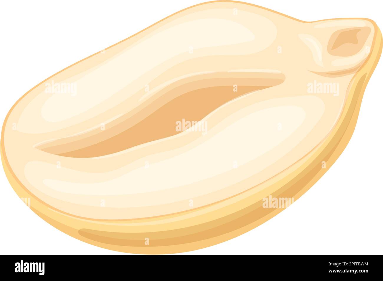 peanut nut cartoon vector illustration Stock Vector Image & Art - Alamy