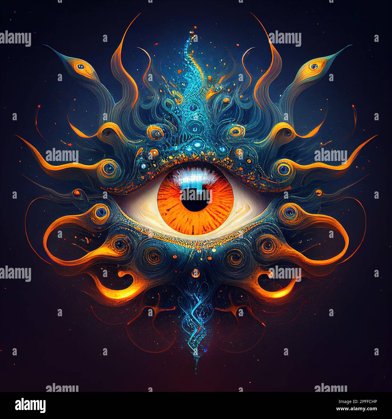 Third eye perception hi-res stock photography and images - Alamy