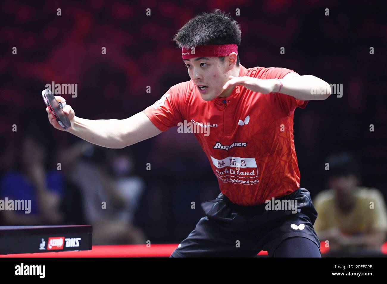 Singapore, Singapore. 17th Mar, 2023. Dang Qiu (GER) Table Tennis : WTT ...
