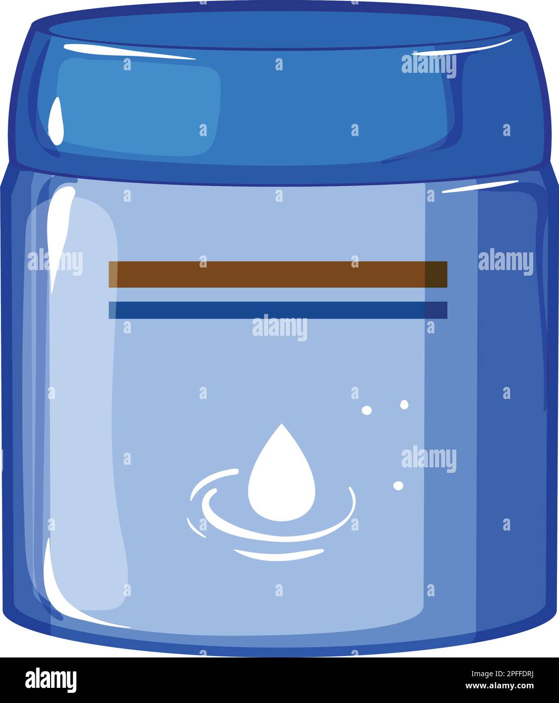 care body cream cartoon vector illustration Stock Vector Image & Art ...
