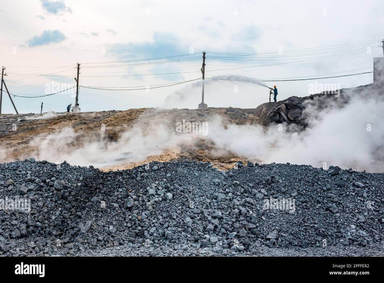 Blast furnace slag hi-res stock photography and images - Alamy