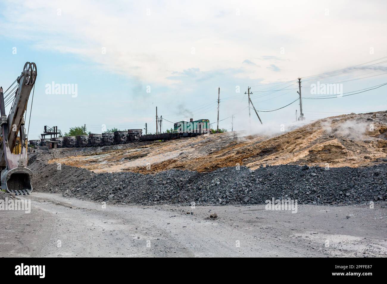 Blast furnace slag hi-res stock photography and images - Alamy