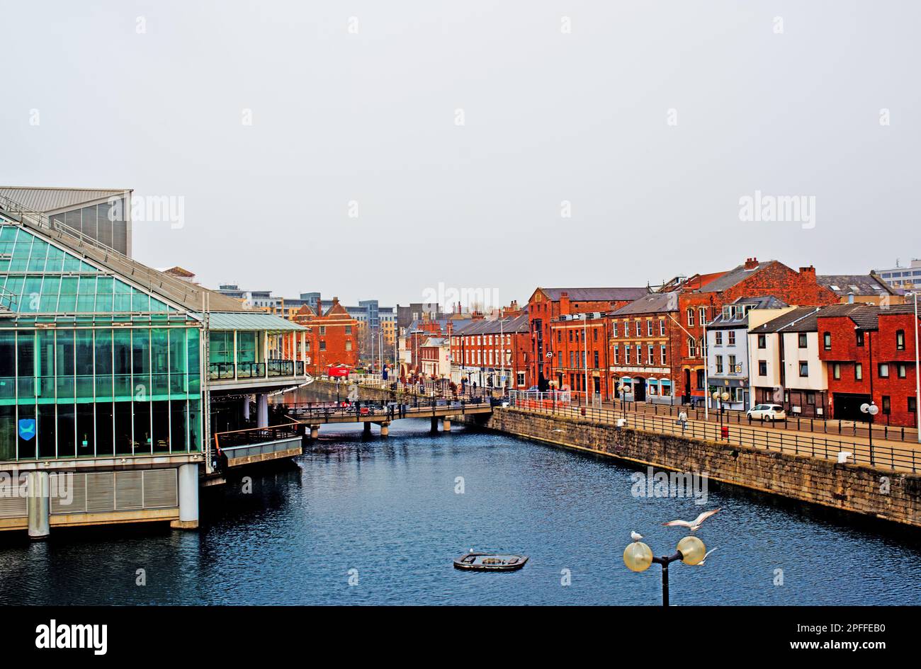 Riverside Humber Dock, Hull, England Stock Photo - Alamy
