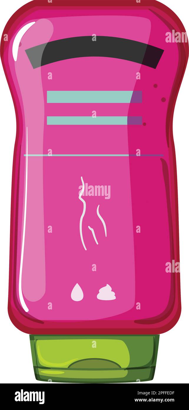 skin body cream cartoon vector illustration Stock Vector Image & Art ...